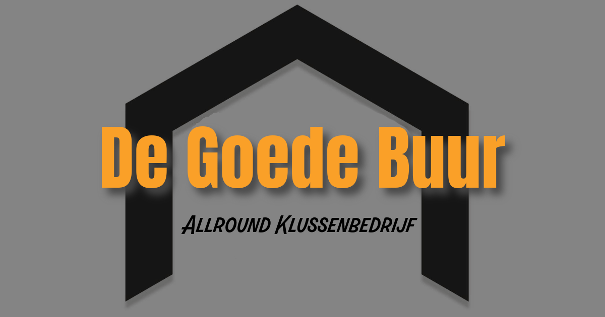 Homepage - Klussenbedrijf De Goede Buur
